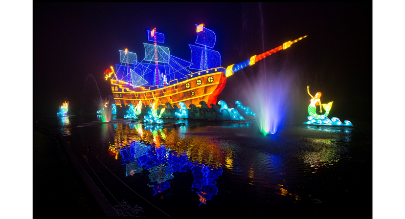 The Festival of Light at Longleat Safari Park | Longleat, Warminster ...