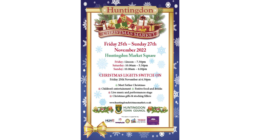 Huntingdon Christmas Market 2022 | Huntingdon Market Square, Huntingdon ...