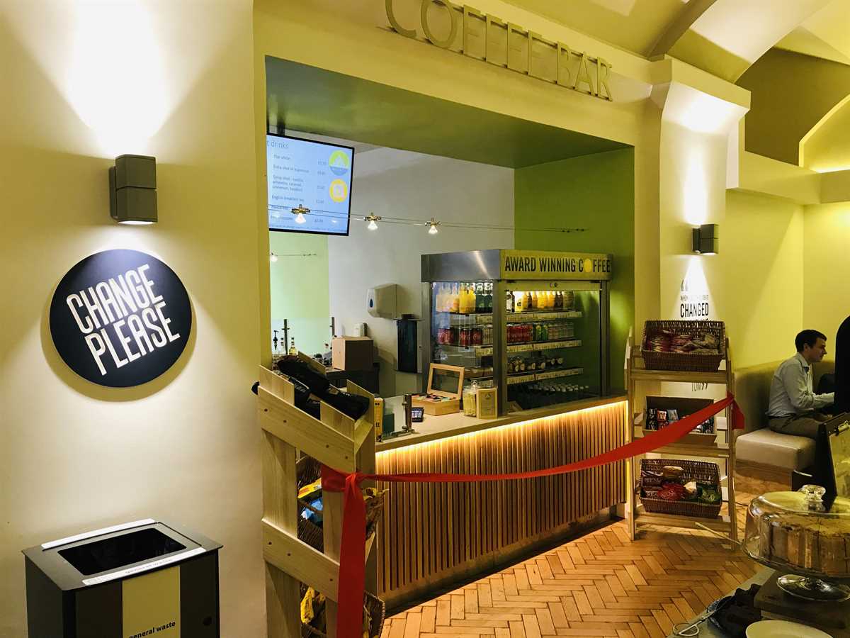 Change Please: New coffee initiative at Central Hall Westminster café ...
